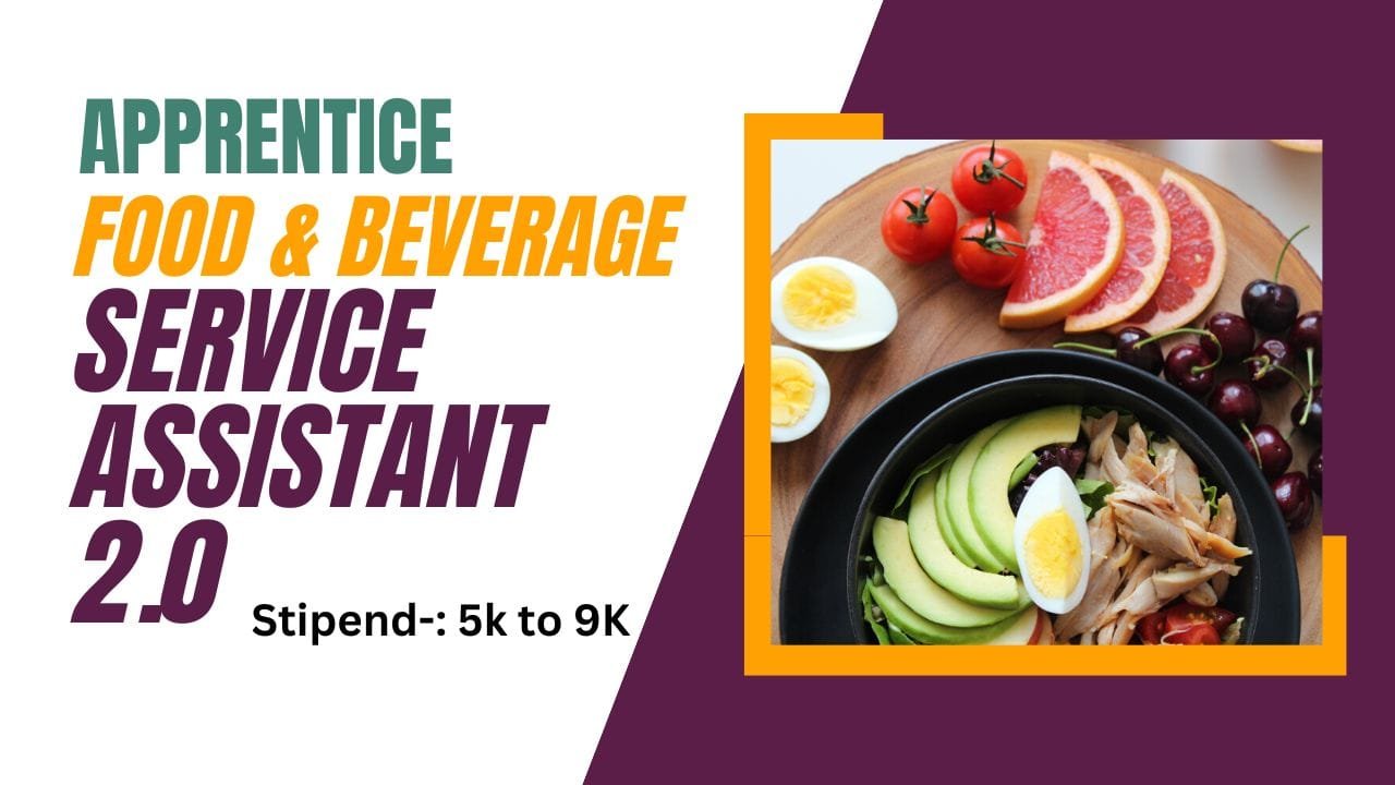 Food & Beverage Service Assistant, 2 Post in Agra, Uttar Pradesh ...